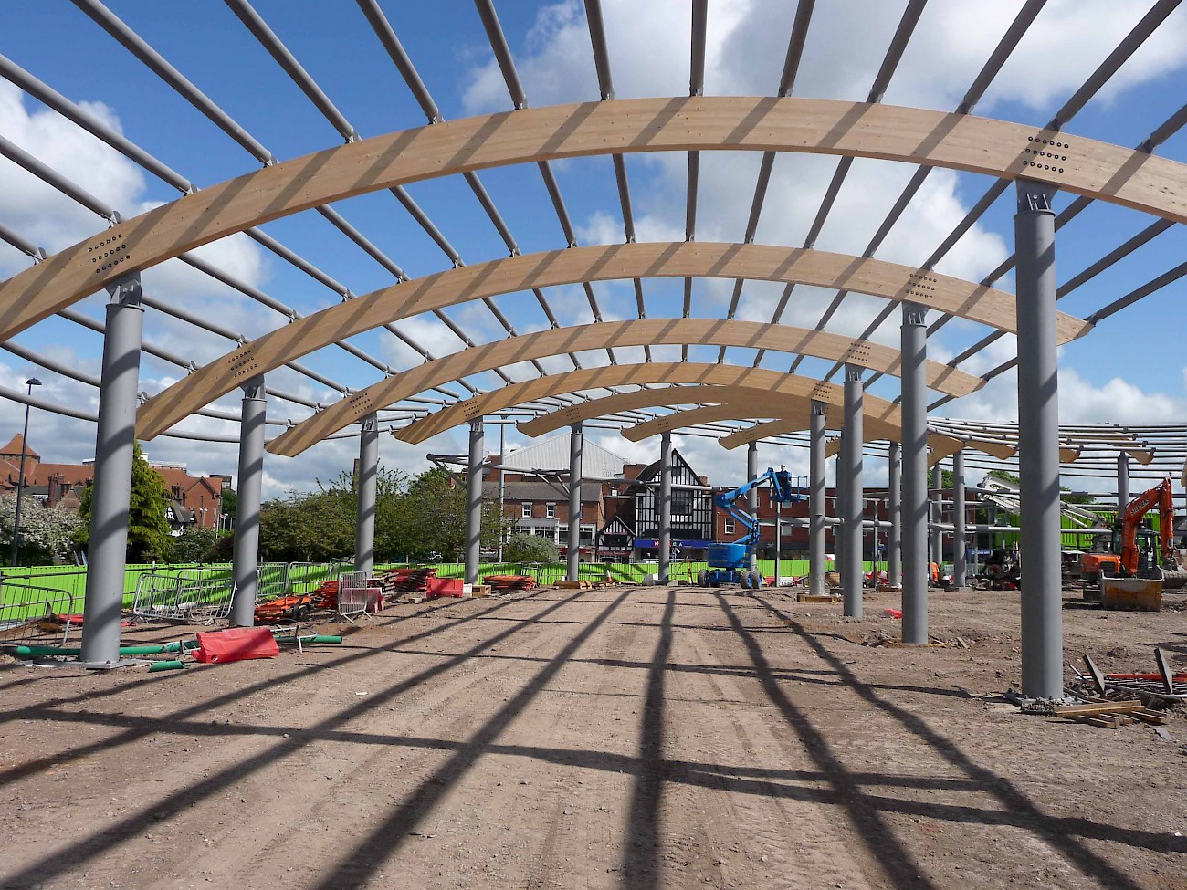 Chester Bus Station takes shape on site → Jefferson Sheard Architects